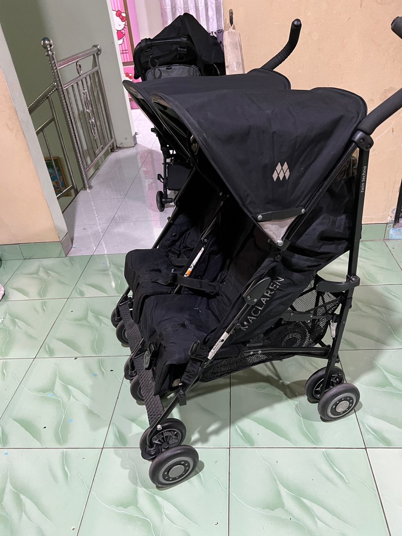 Stroller kembar maclaren, Bayi & Anak, Kereta, Kursi Goyang & Gendongan ...