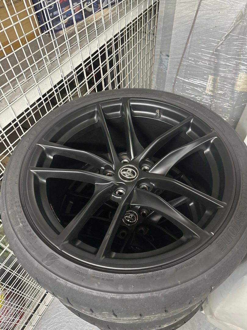 supra stock 19” rims with re71rs, Car Accessories, Tyres & Rims on ...