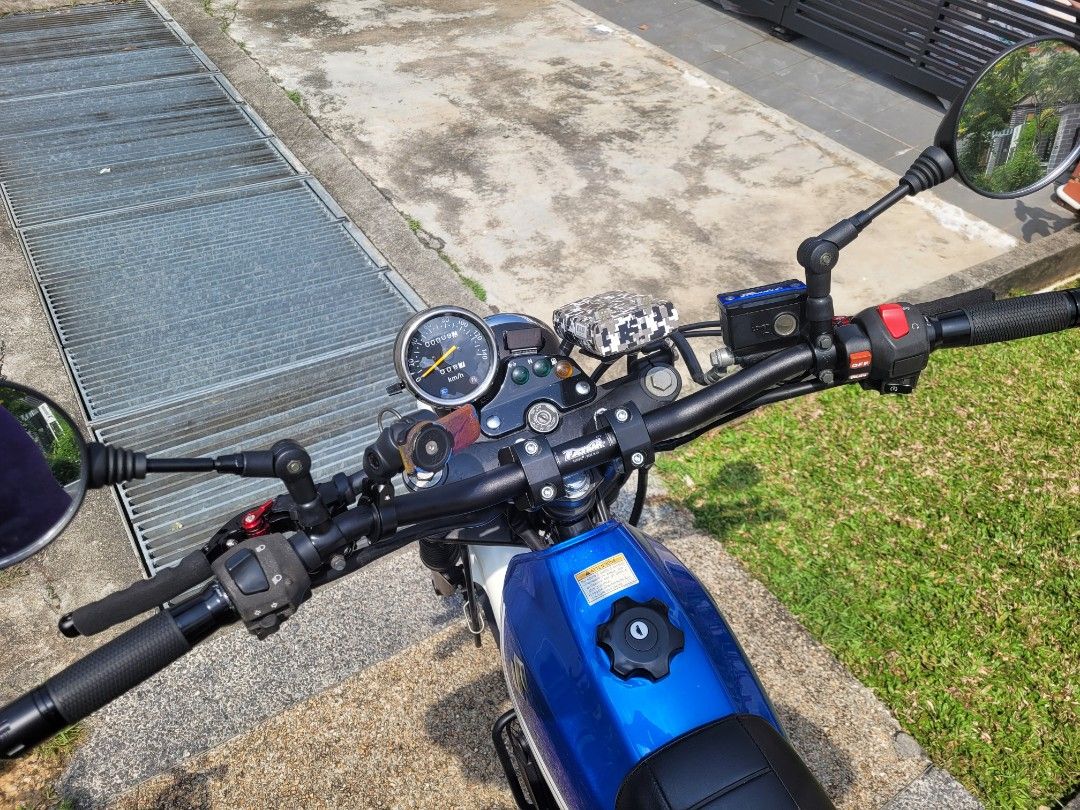 SUZUKI VanVan RV200 FI COE Aug 2026, Motorcycles, Motorcycles for Sale ...