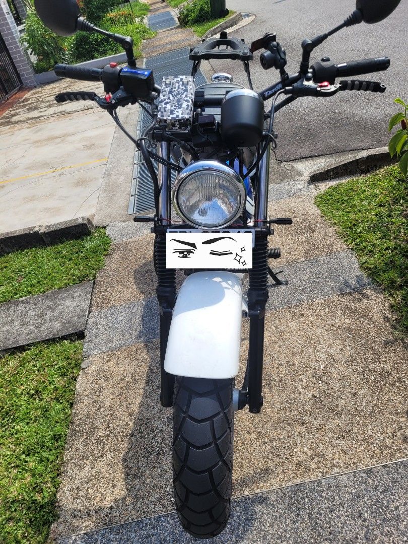 SUZUKI VanVan RV200 FI COE Aug 2026, Motorcycles, Motorcycles for Sale ...