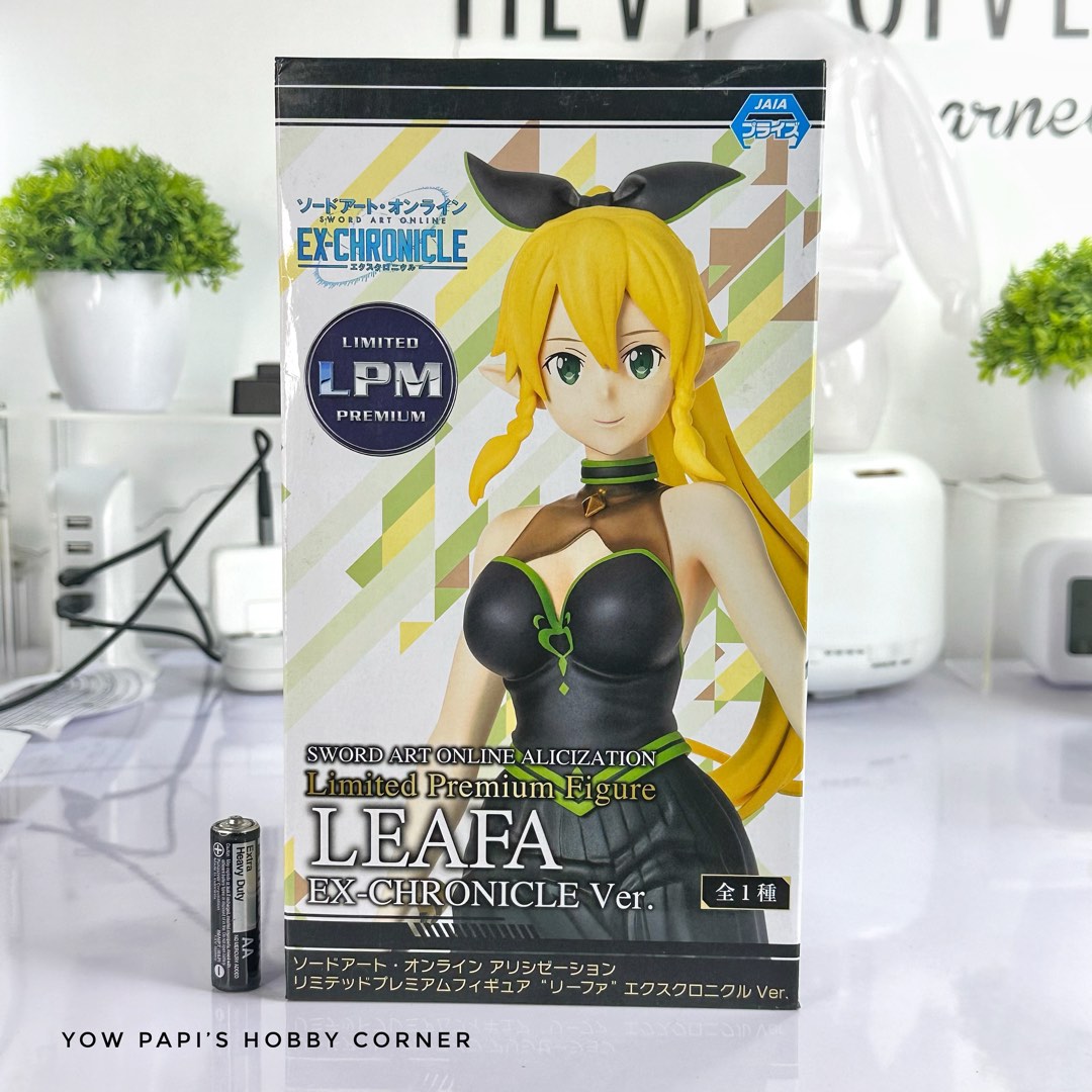 SWORD ART ONLINE ALICIZATION EX-CHRONICLE - LEAFA - LPM - JAIA, Hobbies & Toys, Toys & Games on ...