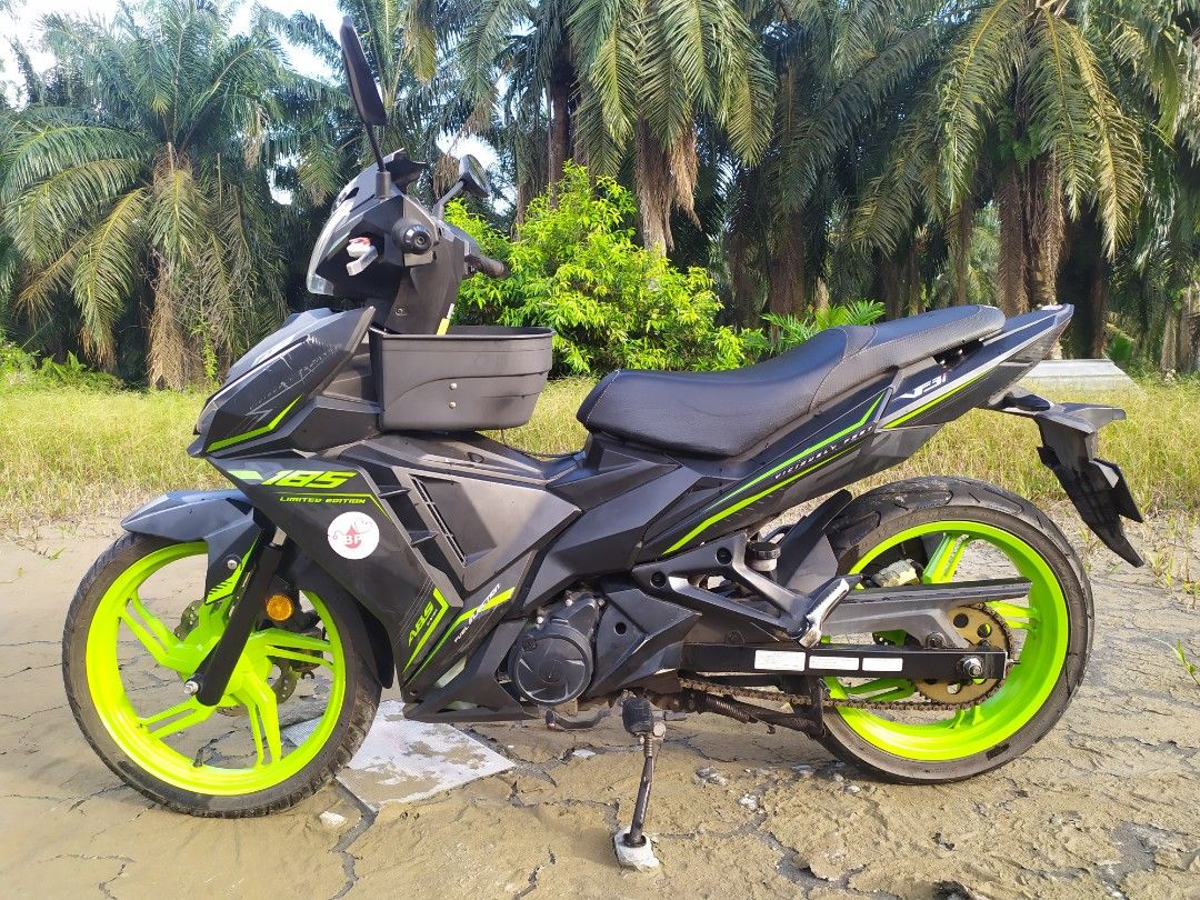 SYM Vf3i 185 LE Limited Edition 2021 hijau katak pishang, Motorbikes on ...