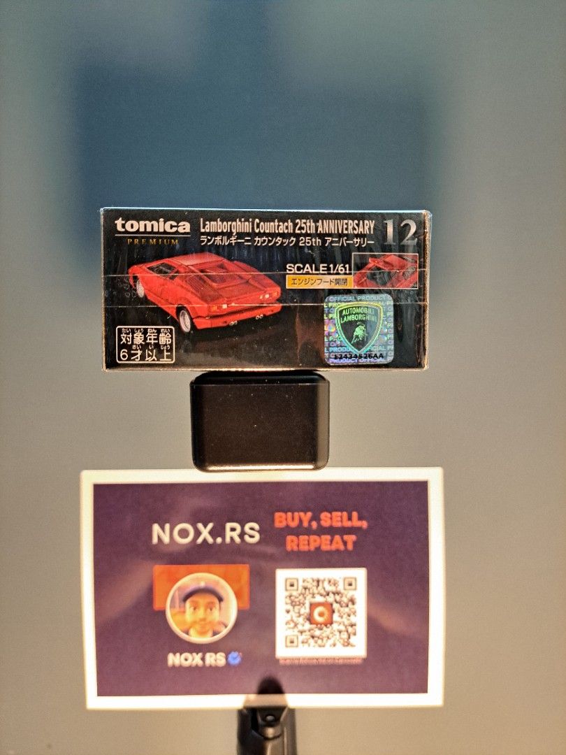 Takara Tomy Tomica [PREMIUM] - Lamborghini Countach 25th Anniversary, Hobbies & Toys, Toys ...