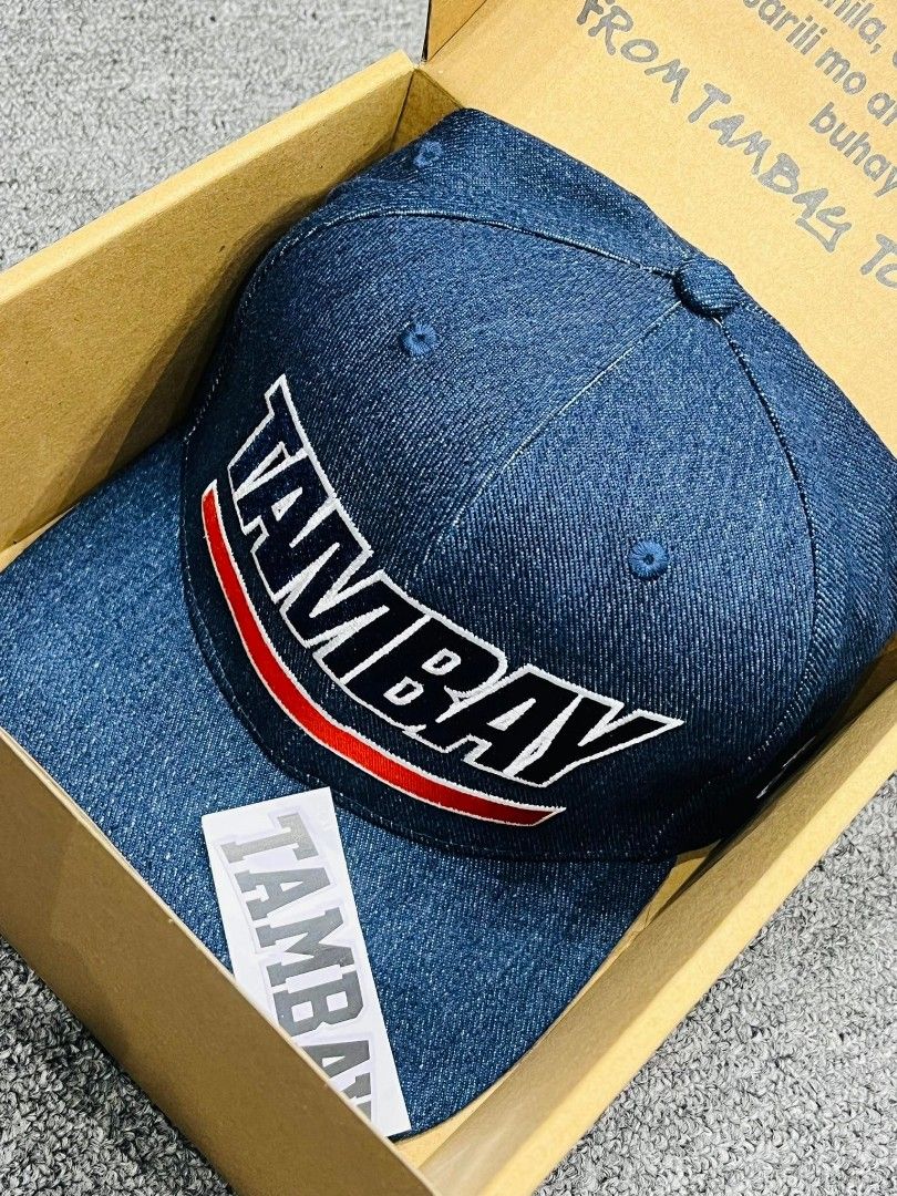 TAMBAY CAP(DENIM), Men's Fashion, Watches & Accessories, Caps & Hats on ...