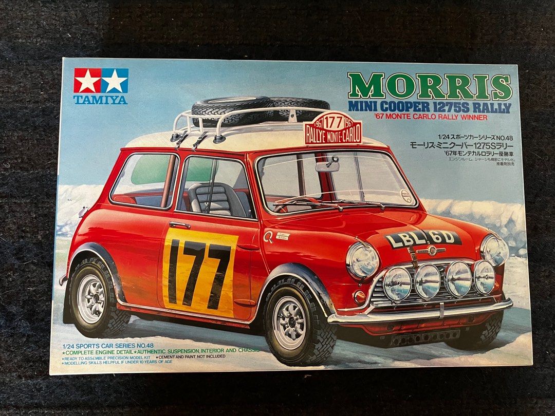 Tamiya 1/24 Mini model kit, Hobbies & Toys, Toys & Games on Carousell