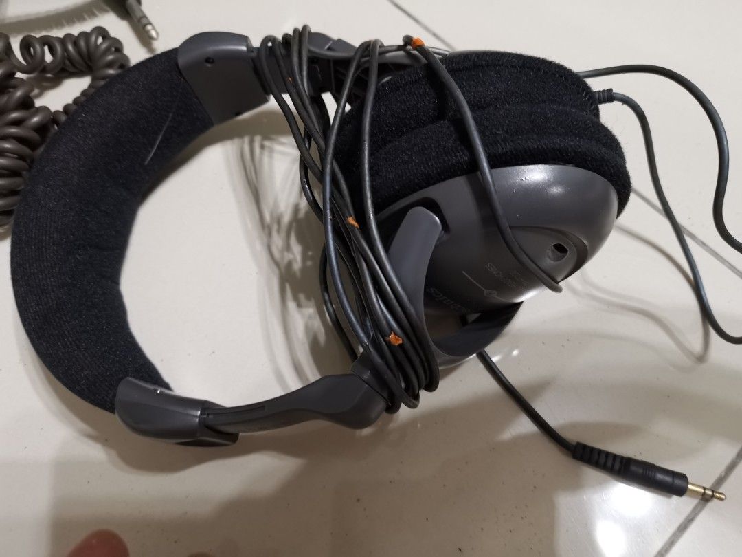 Technics stereo headphones RP-HT300 earphone, Audio, Headphones ...