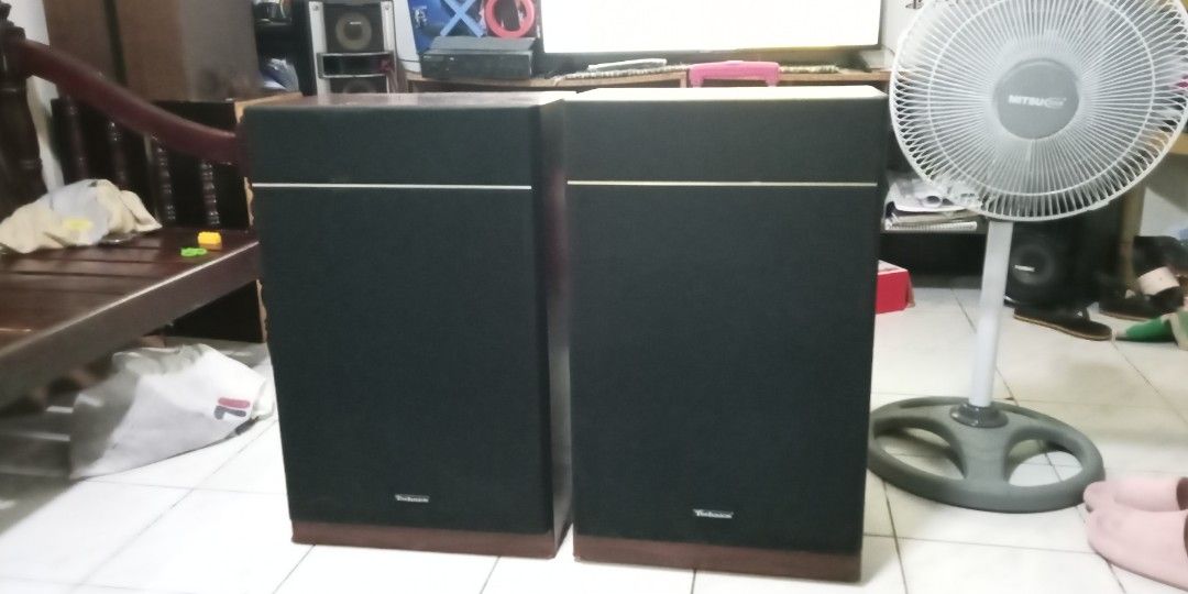 Technics Vintage Speakers D12 2 way full range, Audio, Soundbars ...