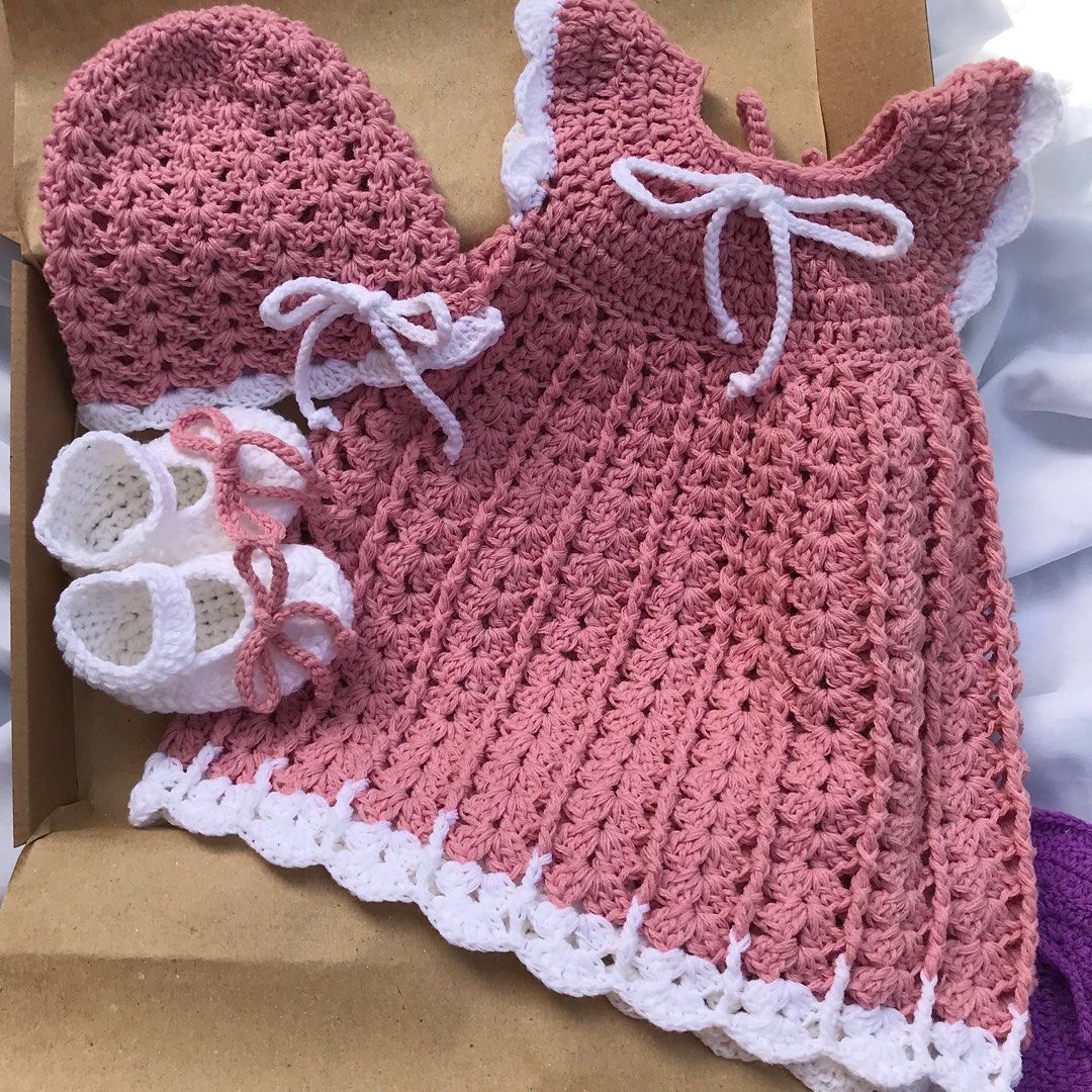 Terno crochet for kids on Carousell