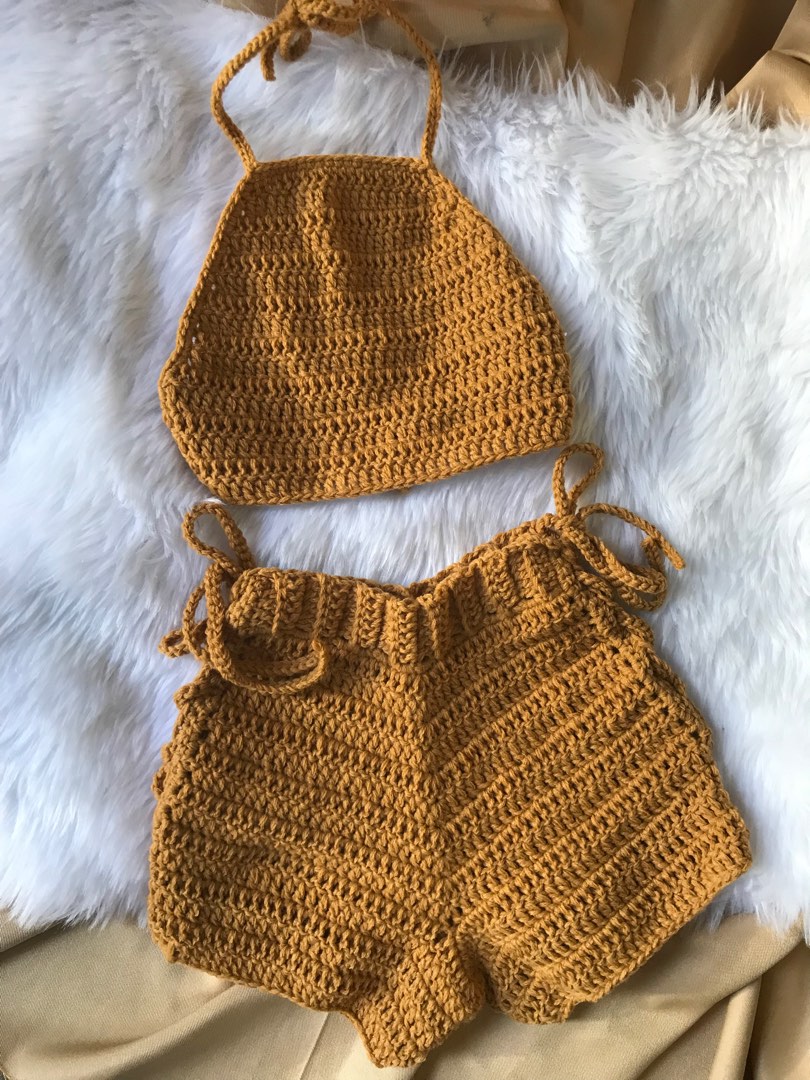 Terno crochet for kids on Carousell