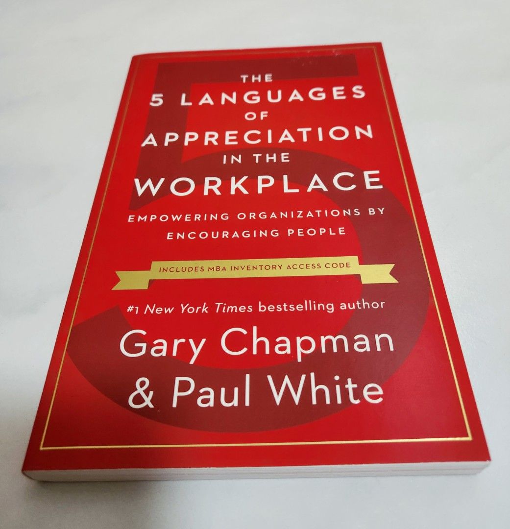 The 5 Languages of Appreciation in the Workplace (book), Hobbies & Toys ...
