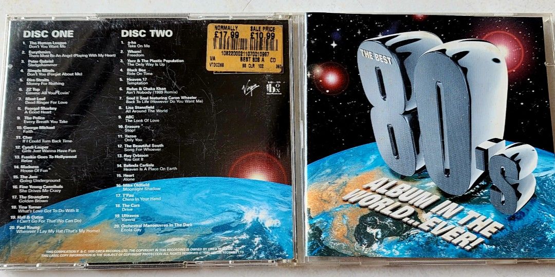 The Best 80's Album In The World ... Ever ! ( MADE IN UK ) 2CD, Hobbies ...