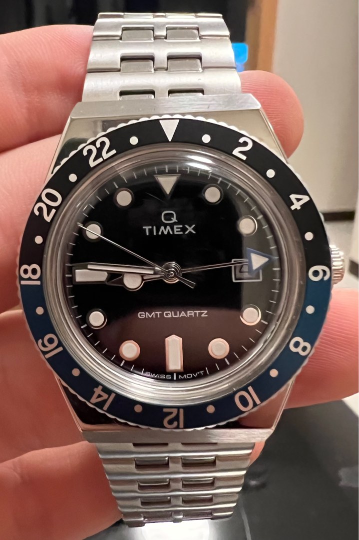Timex Q GMT Watch on Carousell