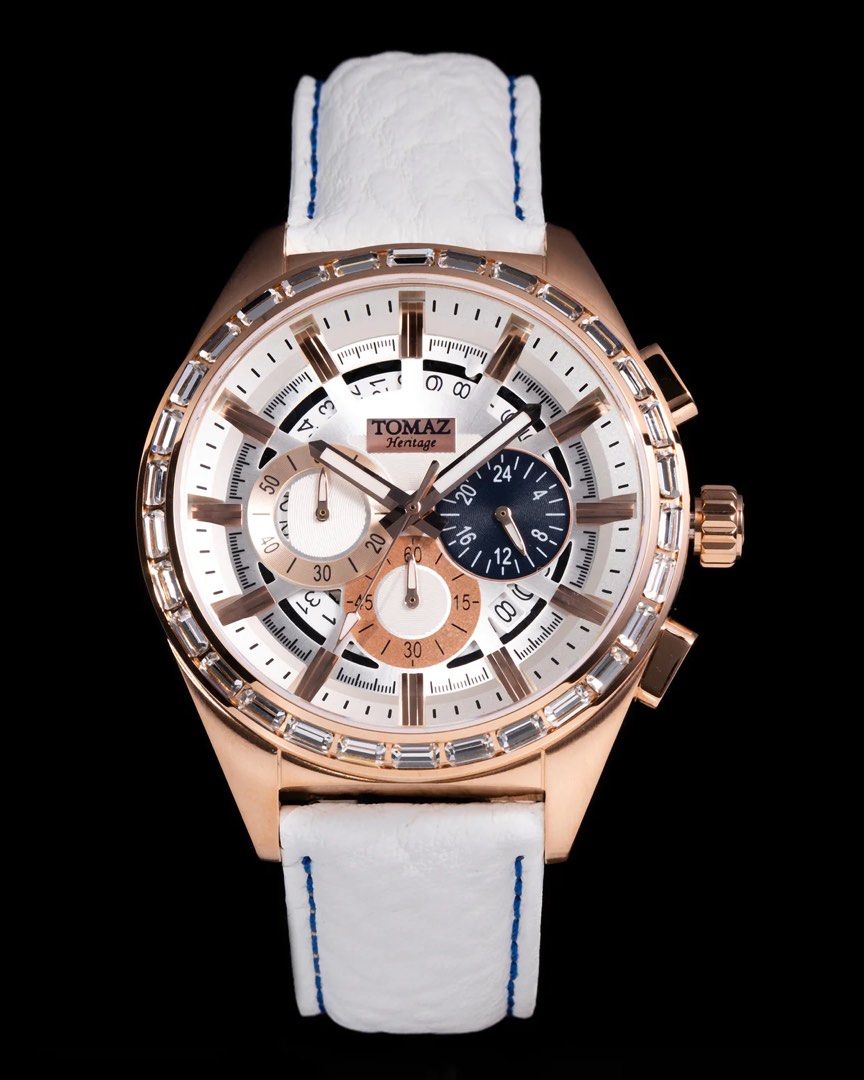 TOMAZ - Romeo & Juliet (TW025) - (Rosegold/White) with White Swarovski ...