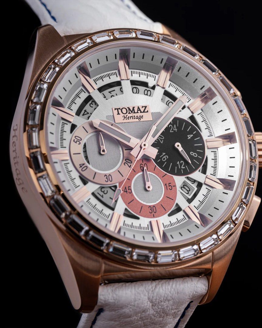 TOMAZ - Romeo & Juliet (TW025) - (Rosegold/White) with White Swarovski ...