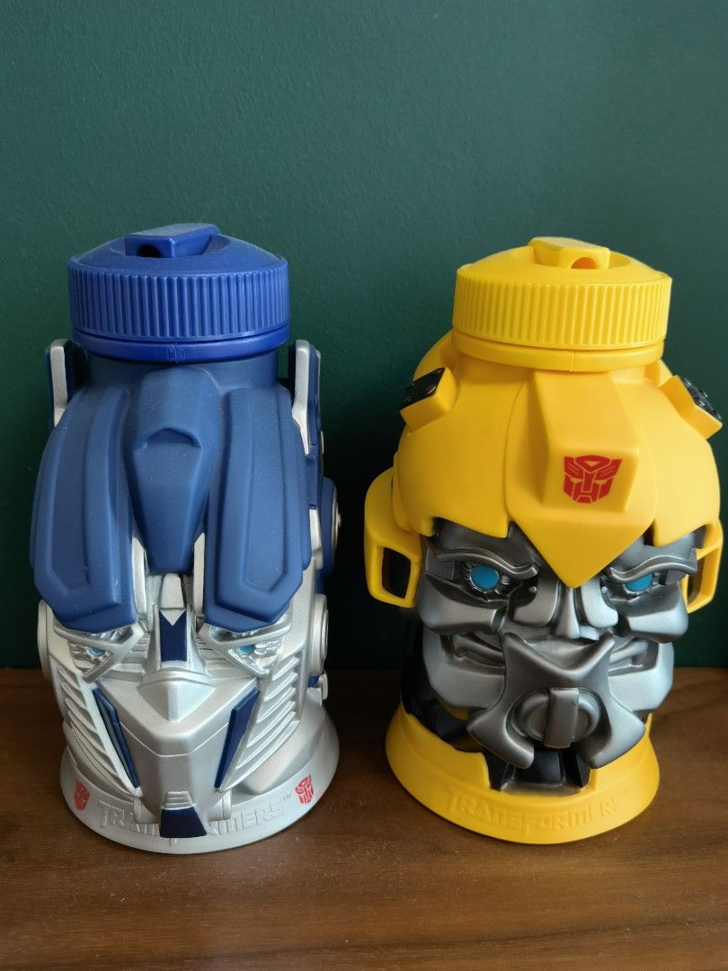Transformers Tumblers from Singapore USS Bumblebee & Optimus Prime ...