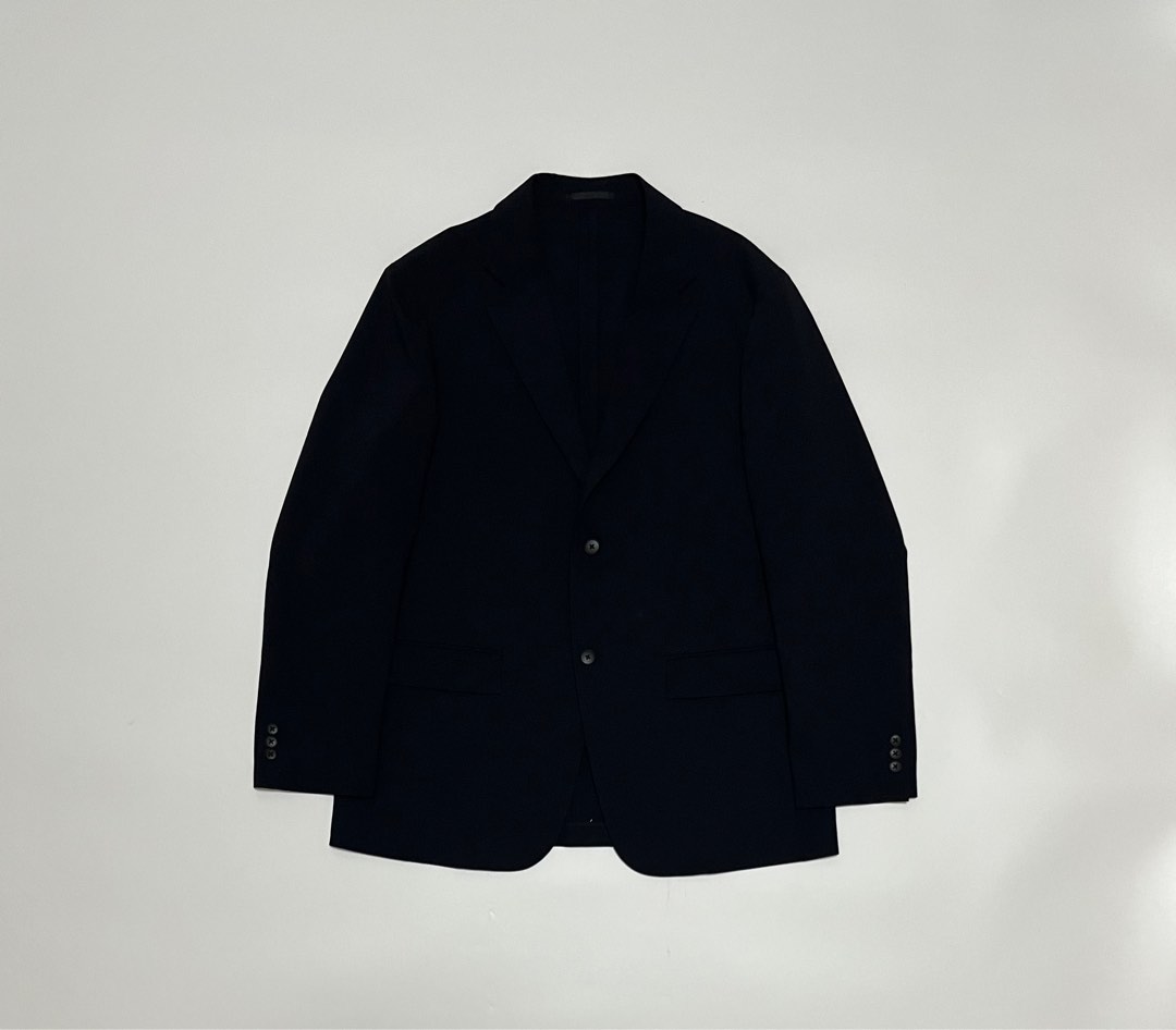 UNIQLO MENS ULTRA LIGHT BLAZER JACKET ( WOOL LIKE ) on Carousell