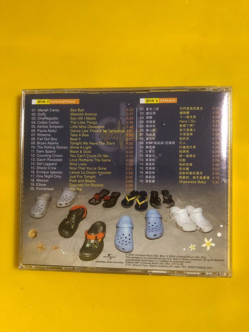 Universal Music dj Sampler 2 Cd, Hobbies & Toys, Music & Media, CDs ...