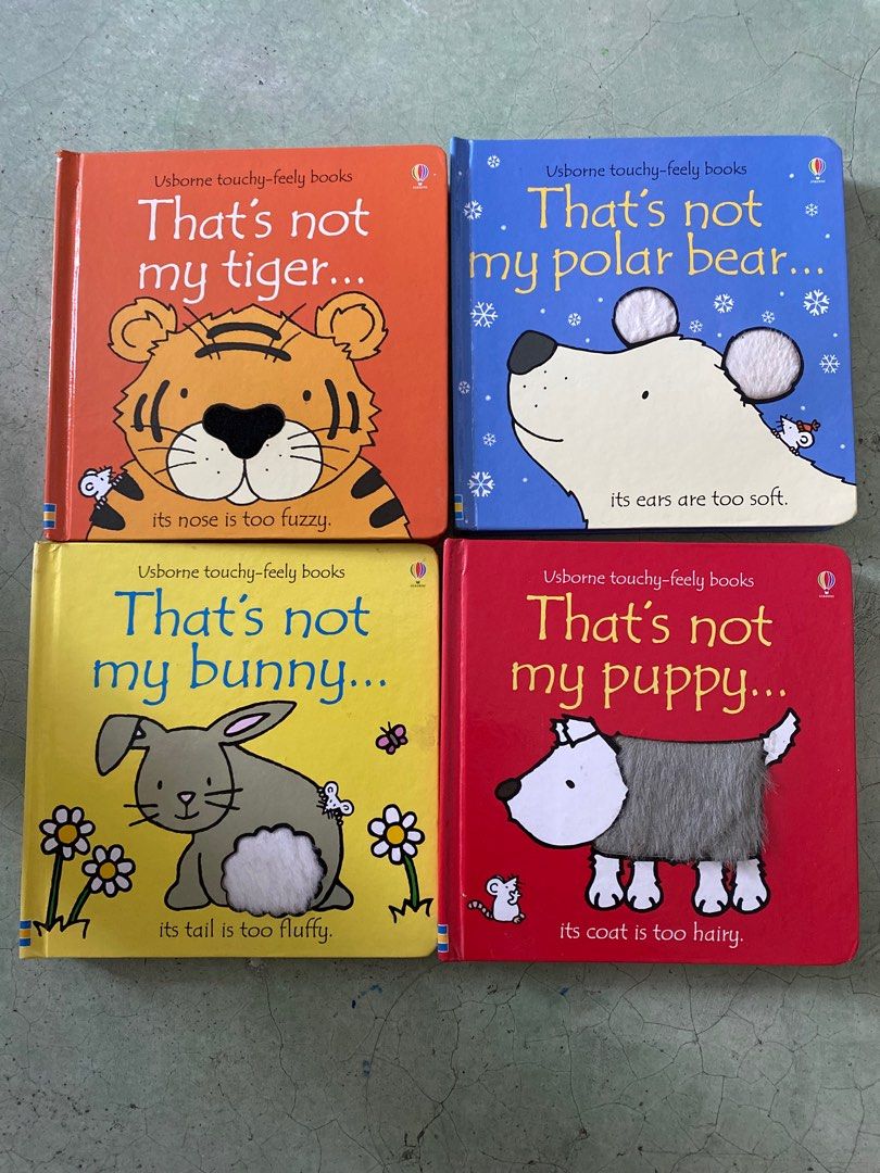 Usborne touchy-feely board books, Hobbies & Toys, Books & Magazines ...