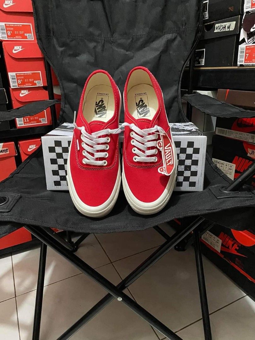Vans "RED CHILLI" on Carousell