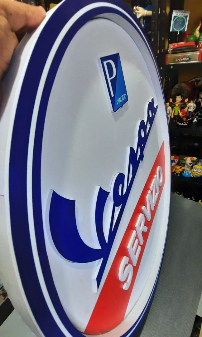 Vespa Signage 24" Inches, Hobbies & Toys, Memorabilia & Collectibles ...