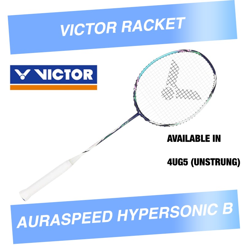 Victor Auraspeed Hypersonic B ARS HS B | Badminton Racket, Sports ...