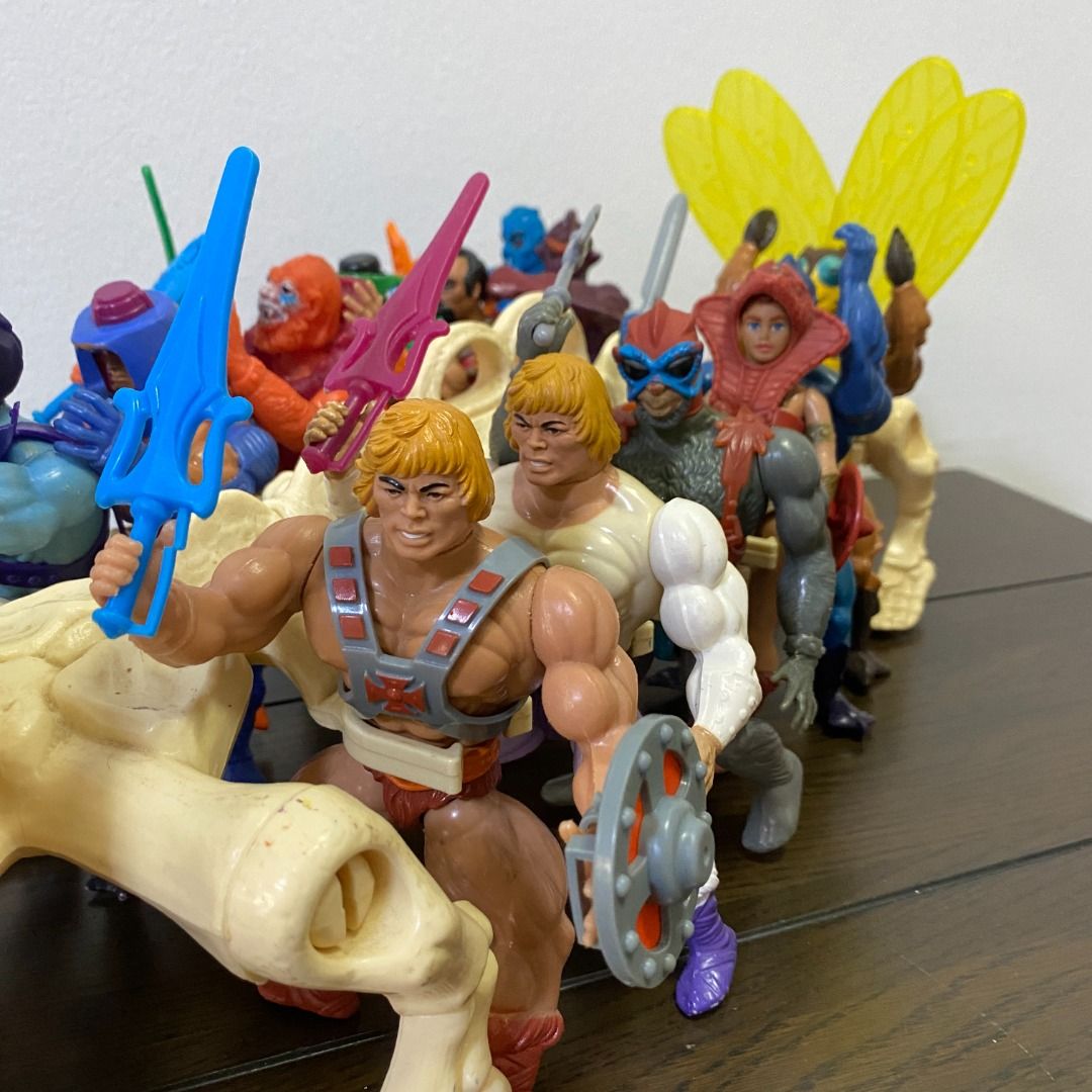 Vintage He-man Masters Of The Universe Battle Bones Creature Carry Case ...