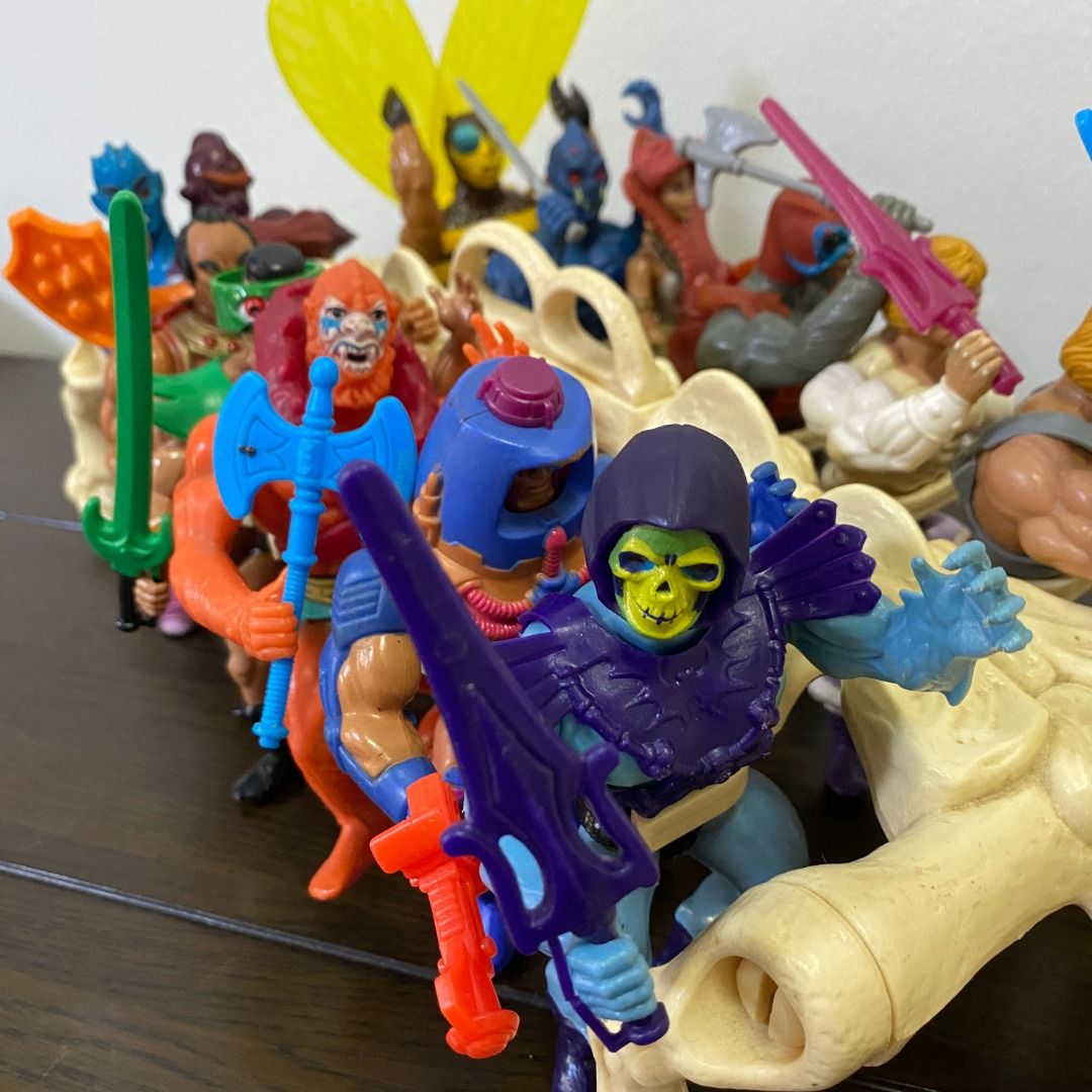 Vintage He-man Masters Of The Universe Battle Bones Creature Carry Case ...