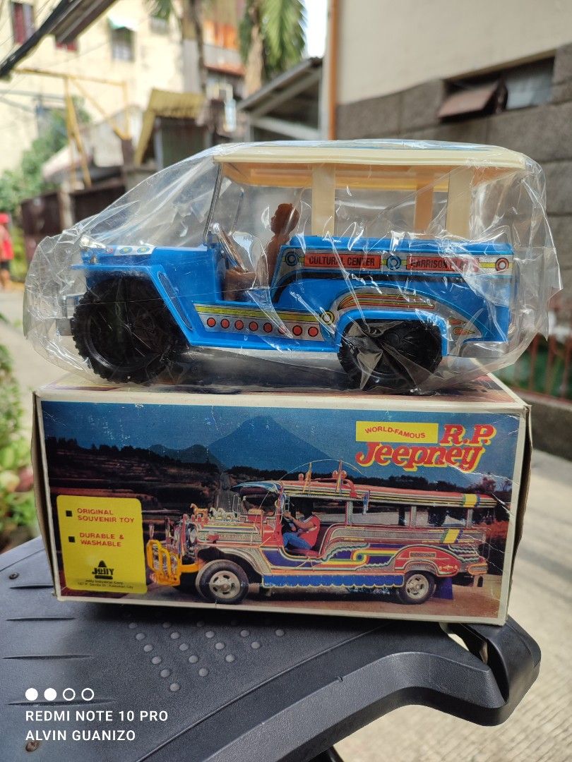 vintage Jeepney Toy made in RP, Hobbies & Toys, Memorabilia ...
