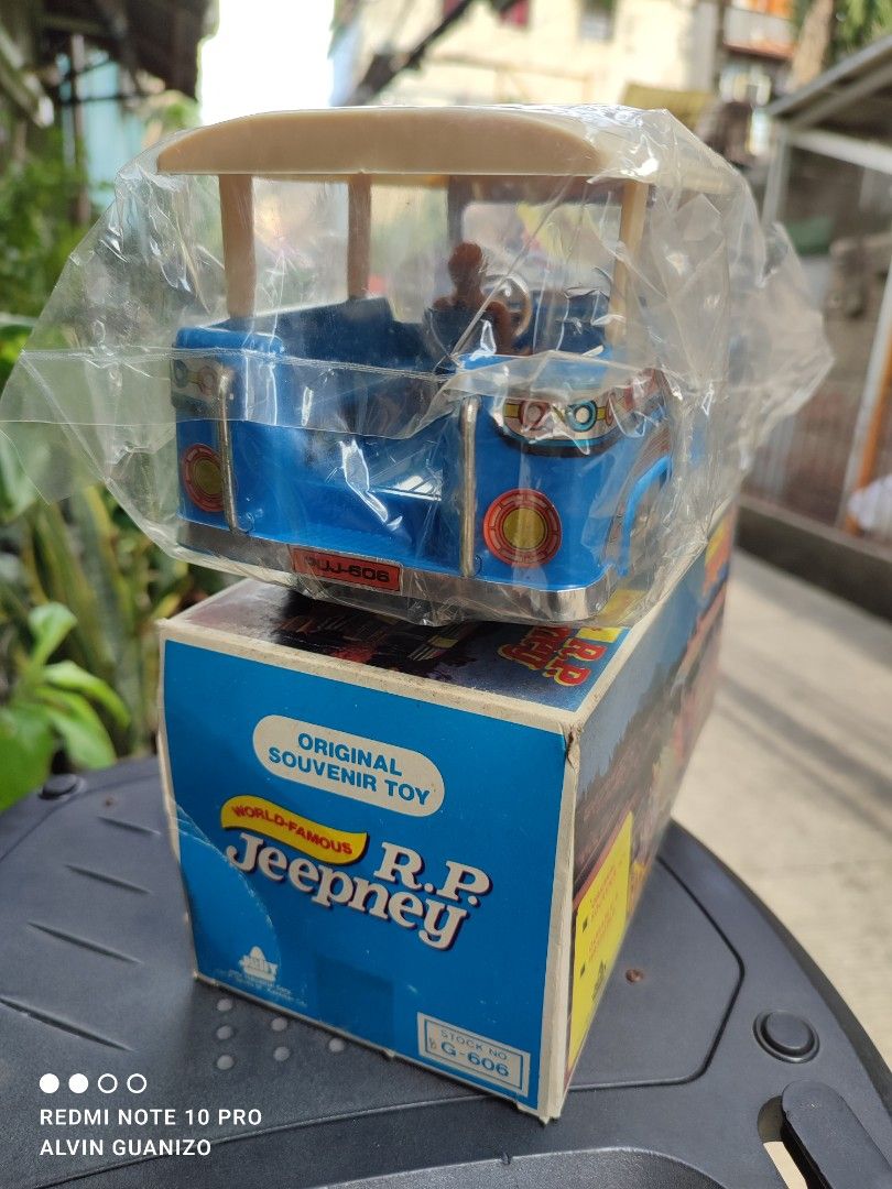 vintage Jeepney Toy made in RP, Hobbies & Toys, Memorabilia ...
