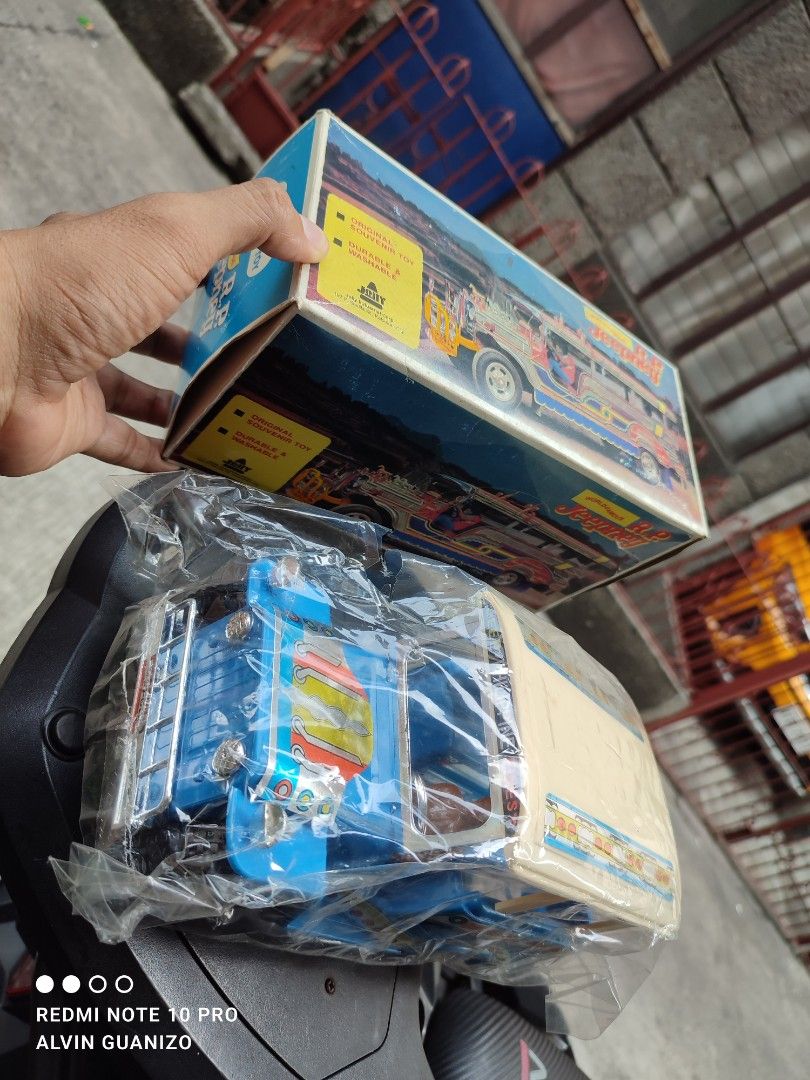 vintage Jeepney Toy made in RP, Hobbies & Toys, Memorabilia ...