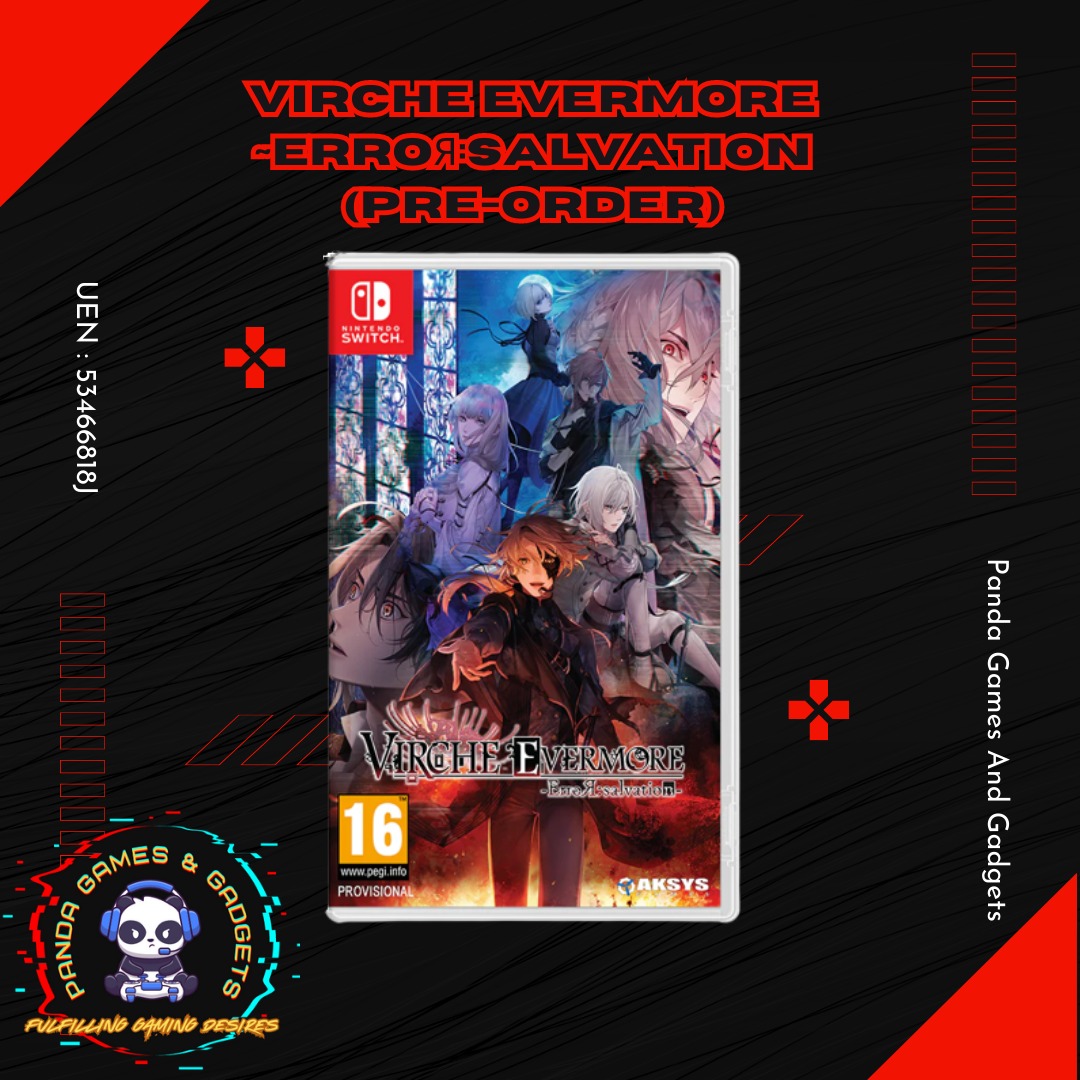 Virche Evermore ~ErroR:Salvation [PRE-ORDER], Video Gaming, Video Games, Nintendo on Carousell