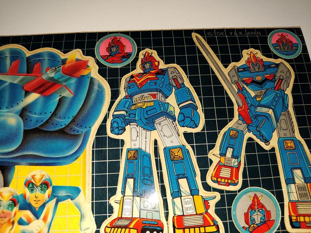Voltes V sticker Black version, Hobbies & Toys, Memorabilia ...