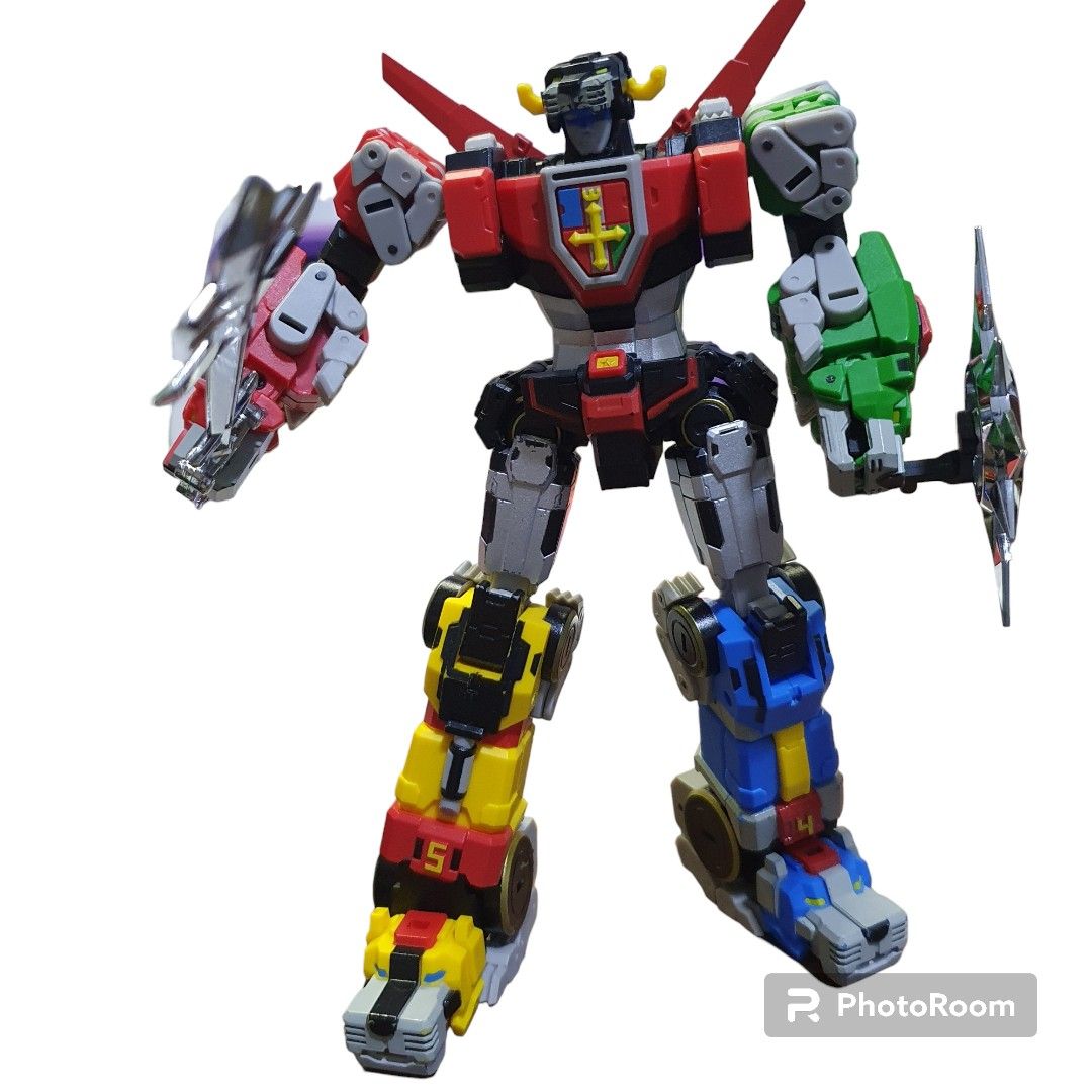 Voltron Golion Lucky Fortune Cat Elvis Micro Cosmos MC-01 Chogokin ...