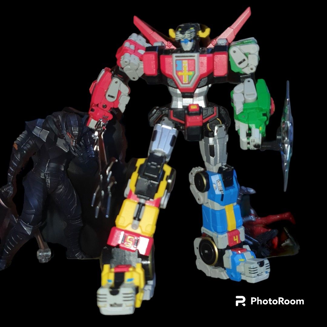 Voltron Golion Lucky Fortune Cat Elvis Micro Cosmos MC-01 Chogokin ...