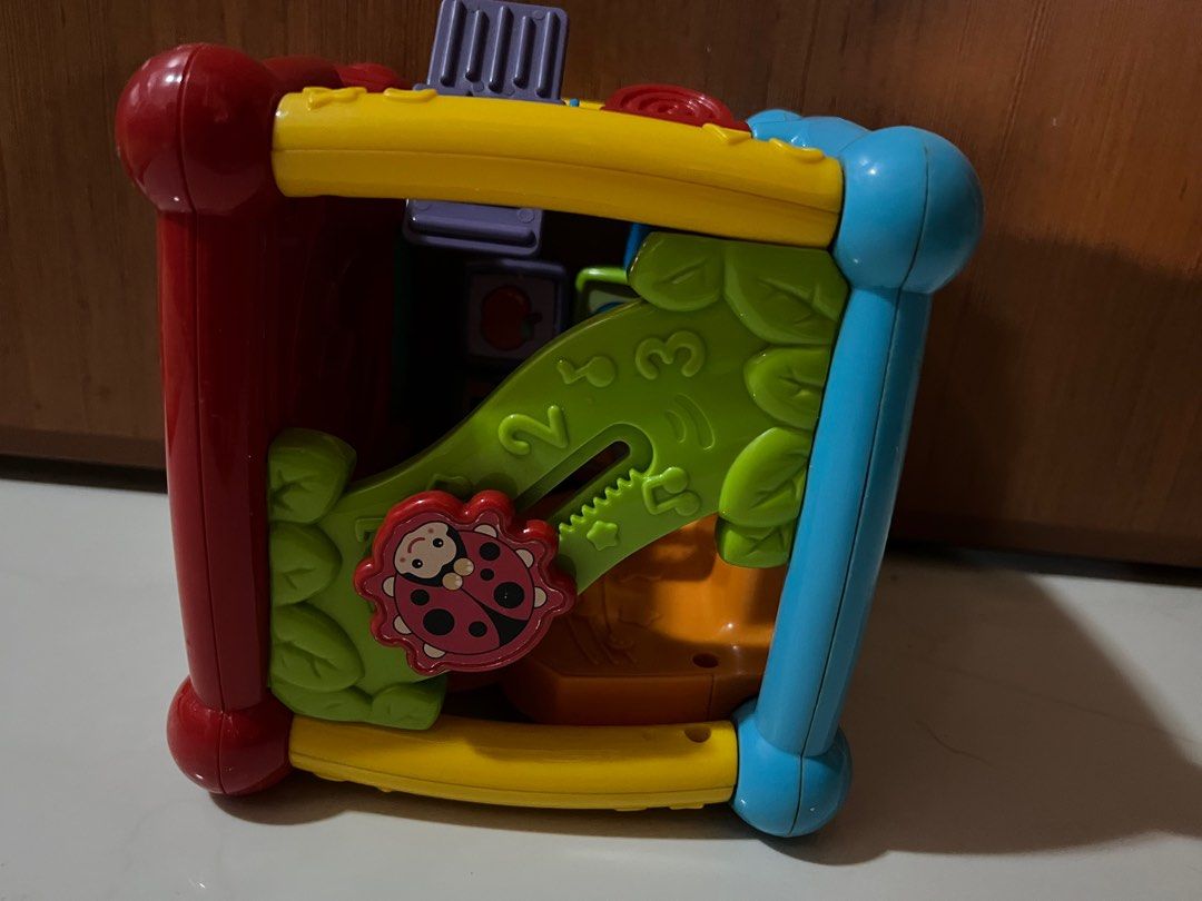 Vtech Busy Learners Activity Cube, Babies & Kids, Infant Playtime on ...