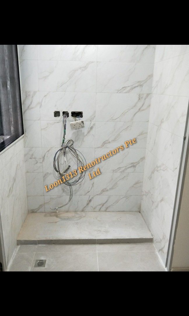 Wall + Floor Tiles Overlay Works Completed!!!, Home Services ...