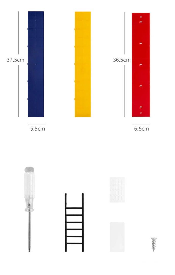 Wall Mounted 5 Layers Blind Box Hanging Rack for Popmart Doll Storage ...