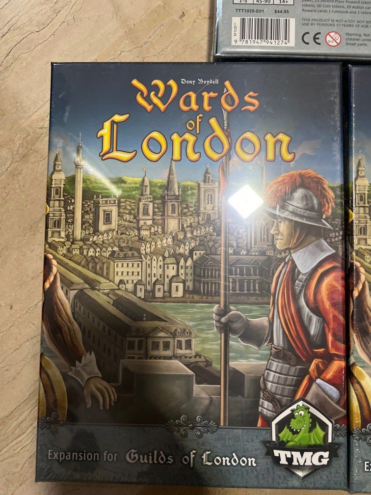wards of london card game, Hobbies & Toys, Toys & Games on Carousell