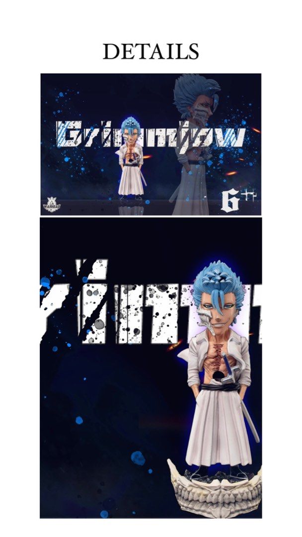 Warhead Studio - WCF Grimmjow, Hobbies & Toys, Toys & Games on Carousell