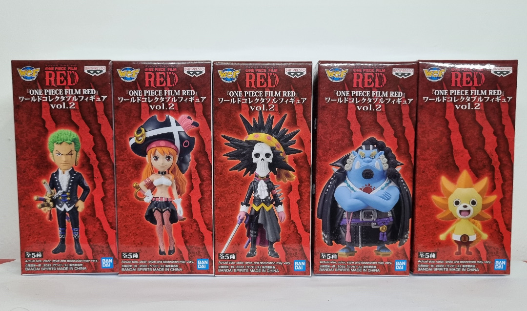 WCF One Piece Film Red vol 2, Hobbies & Toys, Toys & Games on Carousell