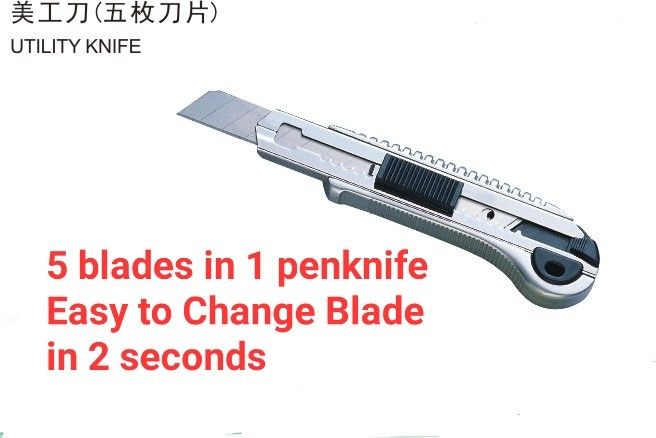 Wholesale - Wynn's Penknife Cutter Heavy Duty (5 blades in 1 penknife ...