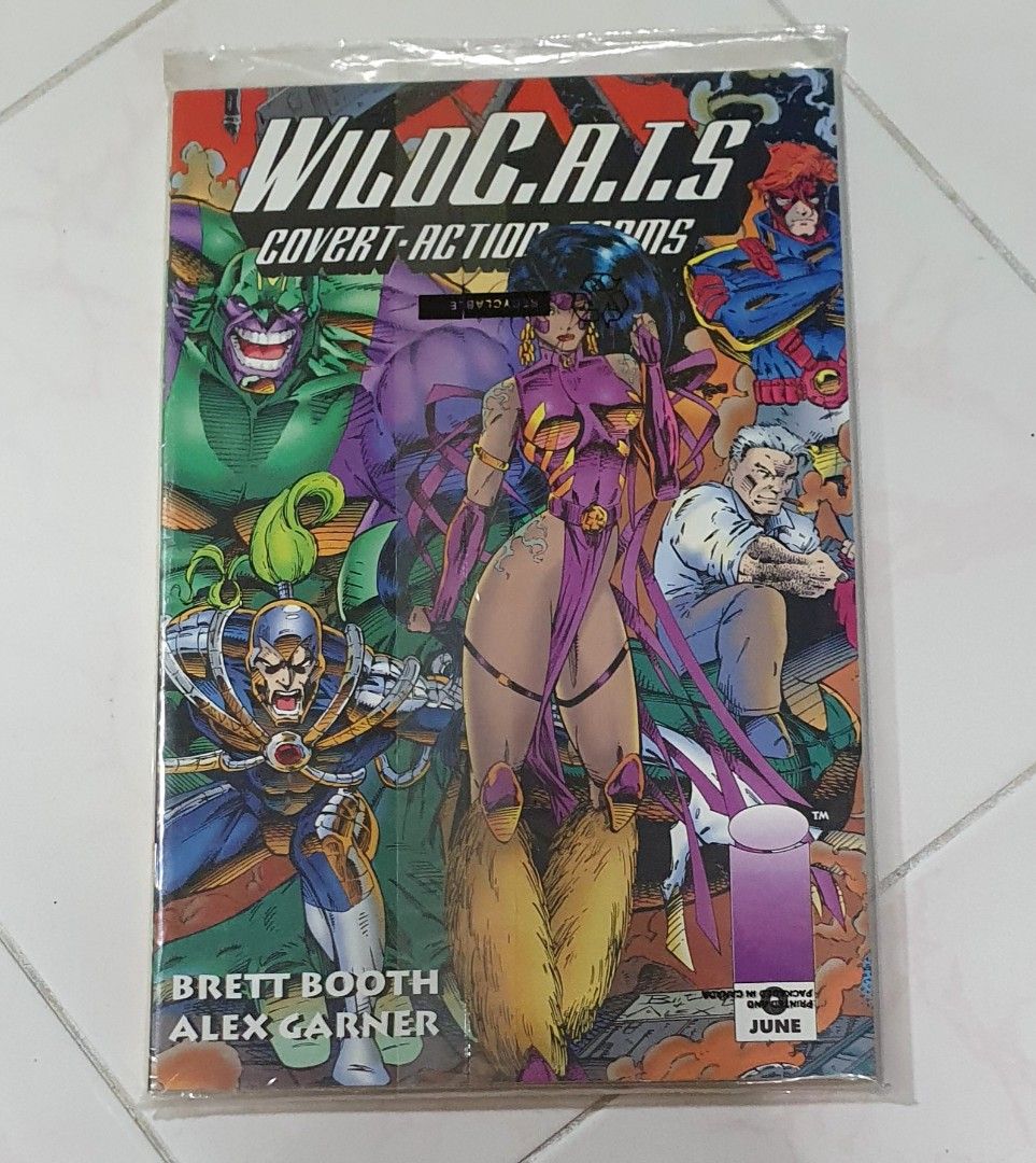 WILDC.A.T.S Compendium TPB + #0 Sealed 1993 Jim Lee Brett Booth Image Comics, Hobbies & Toys ...