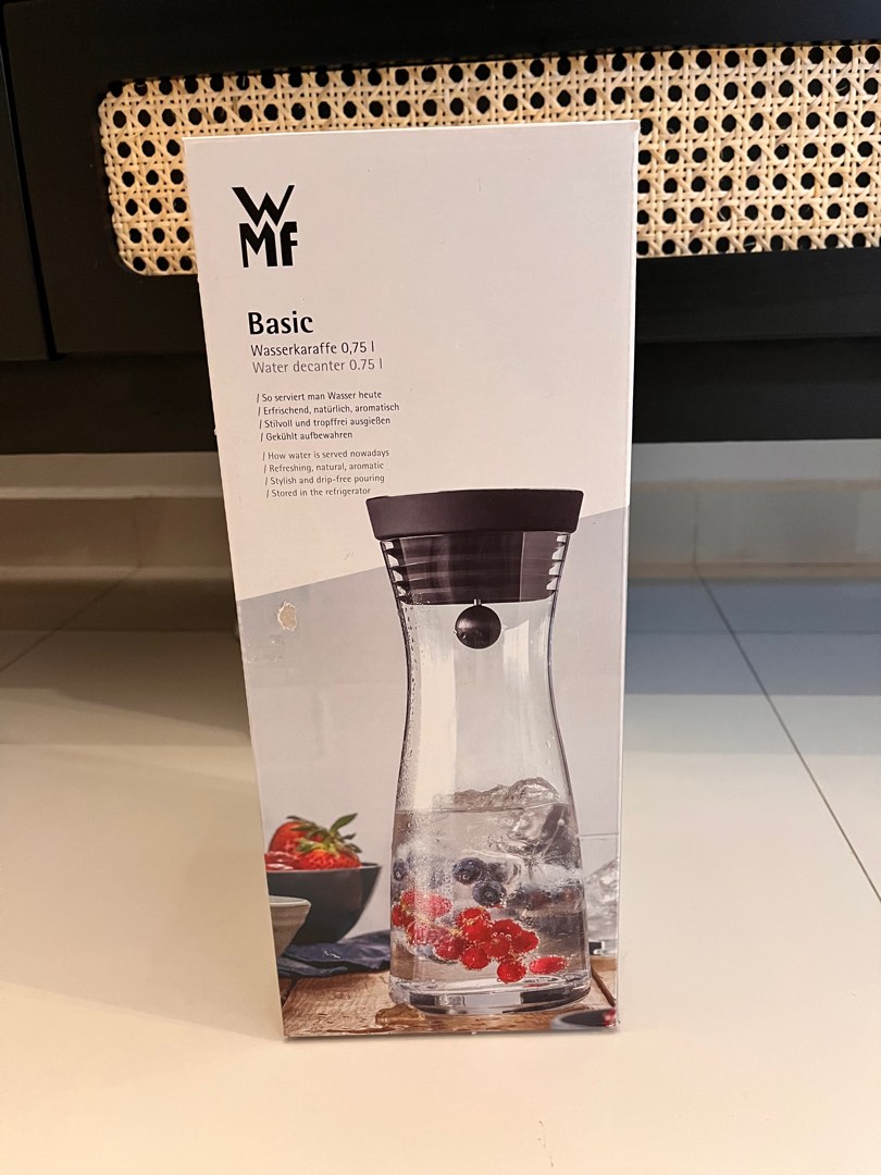WMF Water Decanter 0.75 l, Furniture & Home Living, Kitchenware ...