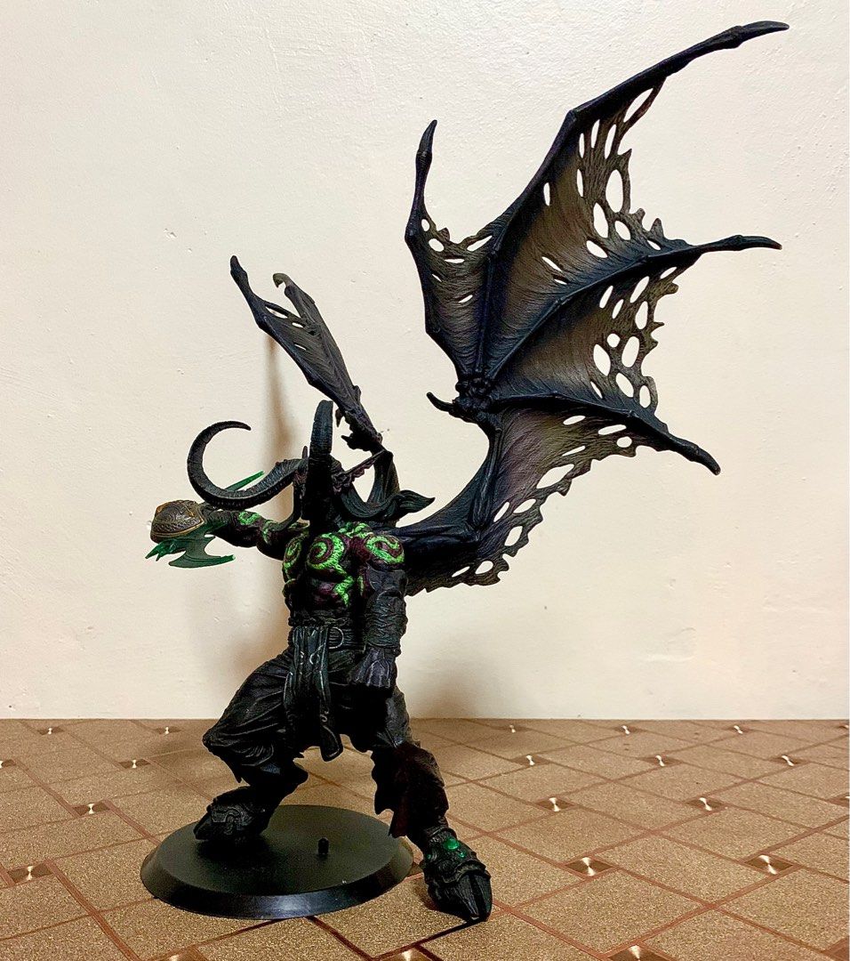 World of Warcraft - Demon Form Illidan Stormrage, Hobbies & Toys, Toys ...