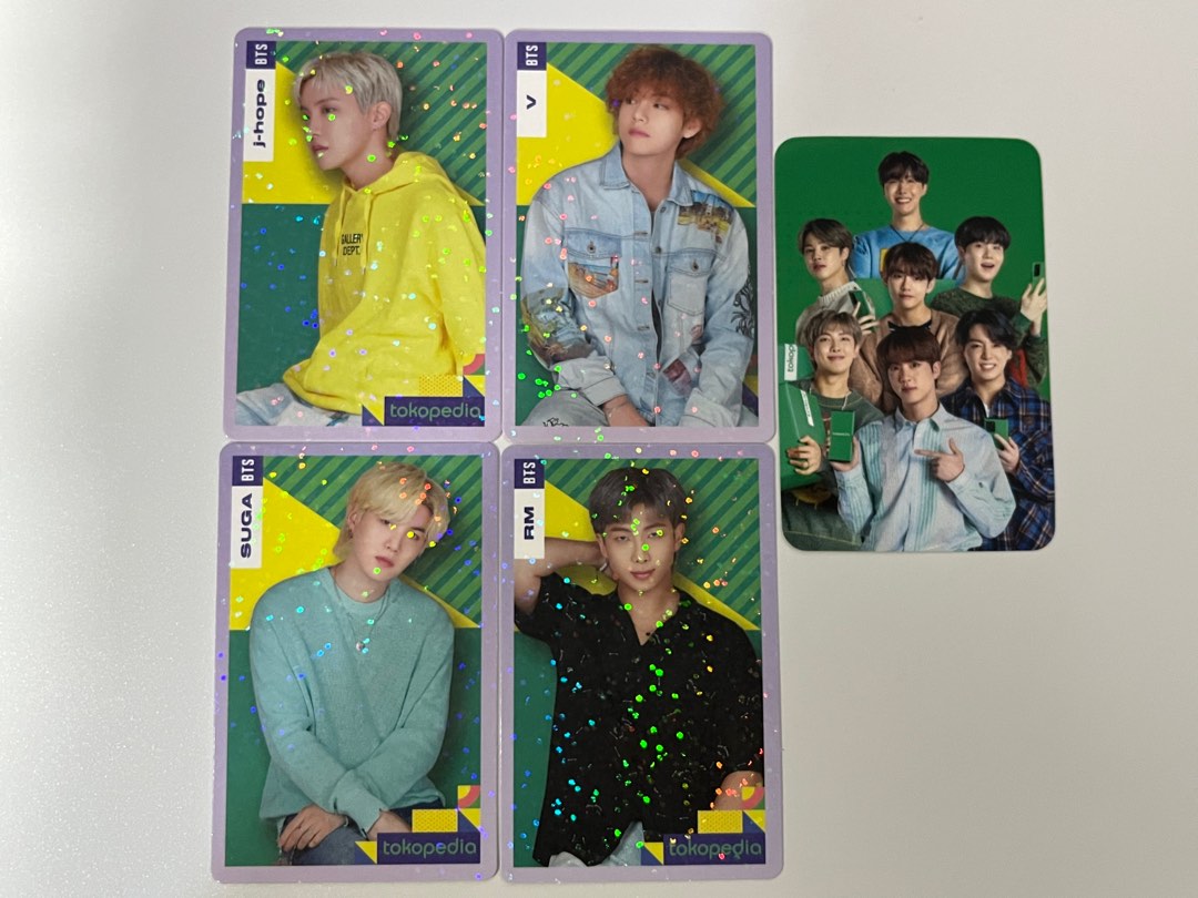 WTS BTS Tokopedia V2 Photocards, Hobbies & Toys, Memorabilia ...