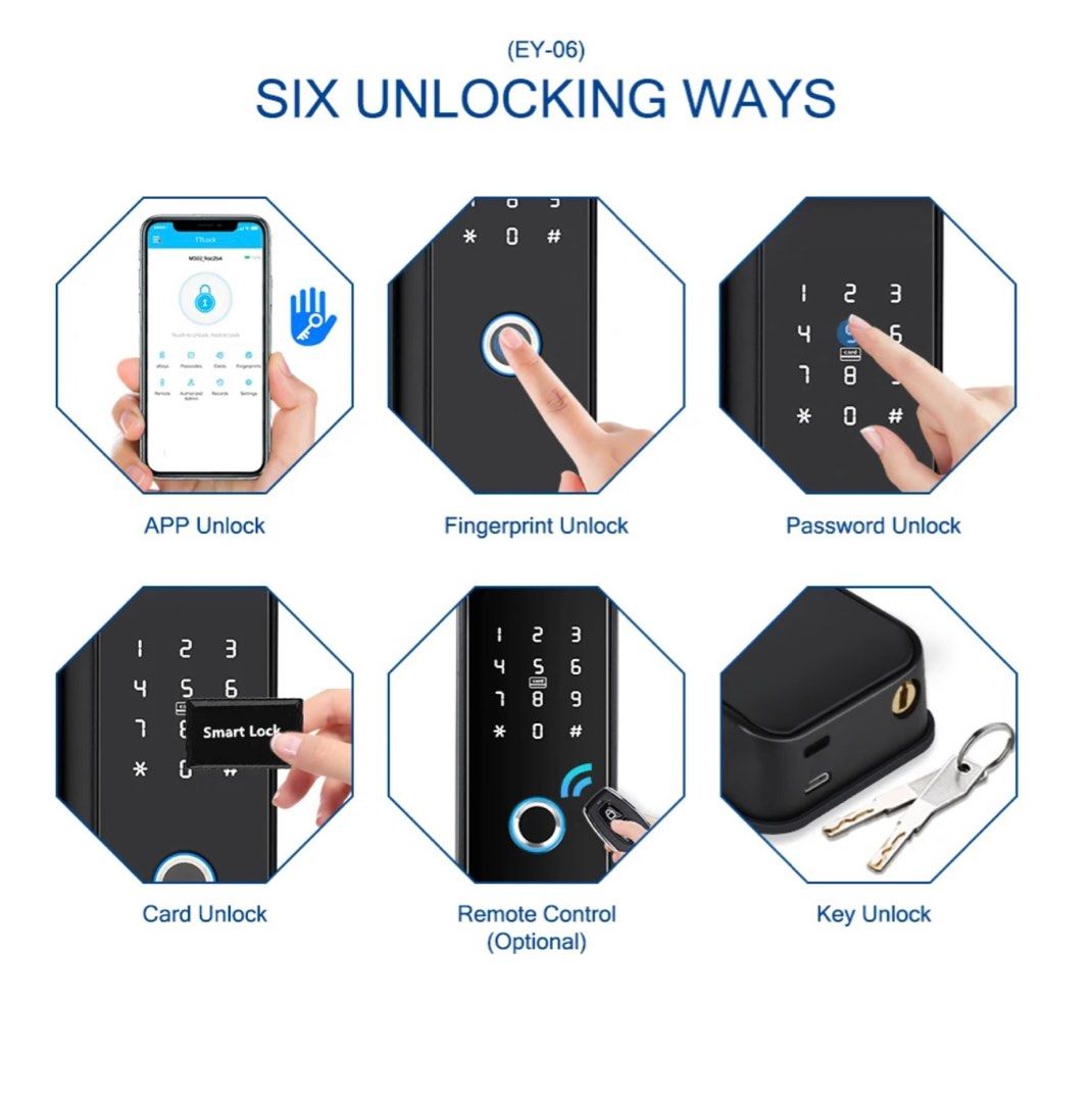 Yew Gate Pro WaterProof Gate Digital Lock ( 2 Years Warranty ...