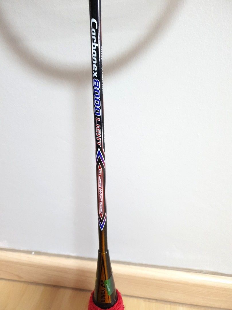 Yonex Carbonex 8000 Light Graphite Badminton Racket, Sports Equipment ...