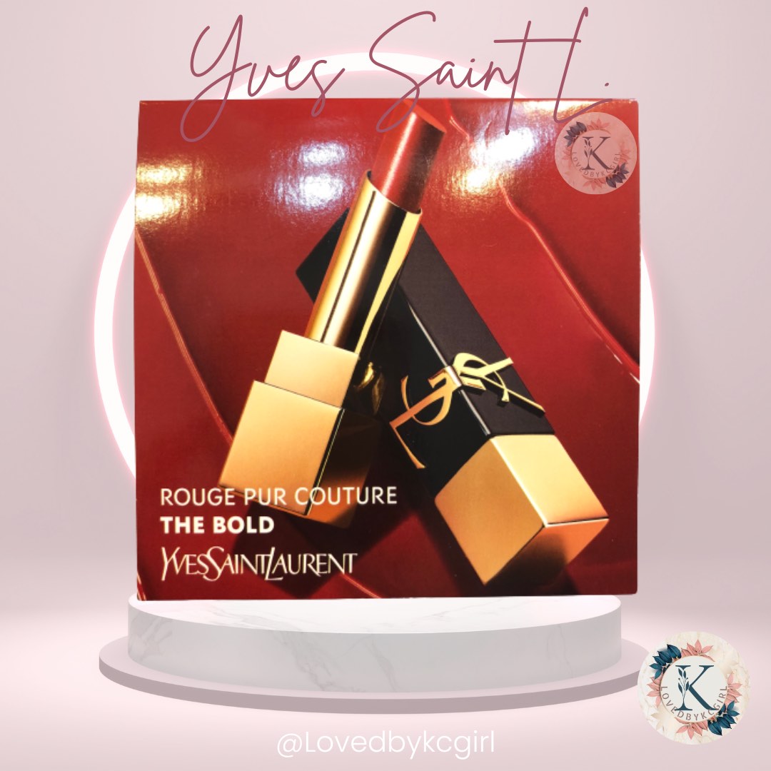 YSL Rouge pur couture the bold card sampler x4 packets inside on Carousell