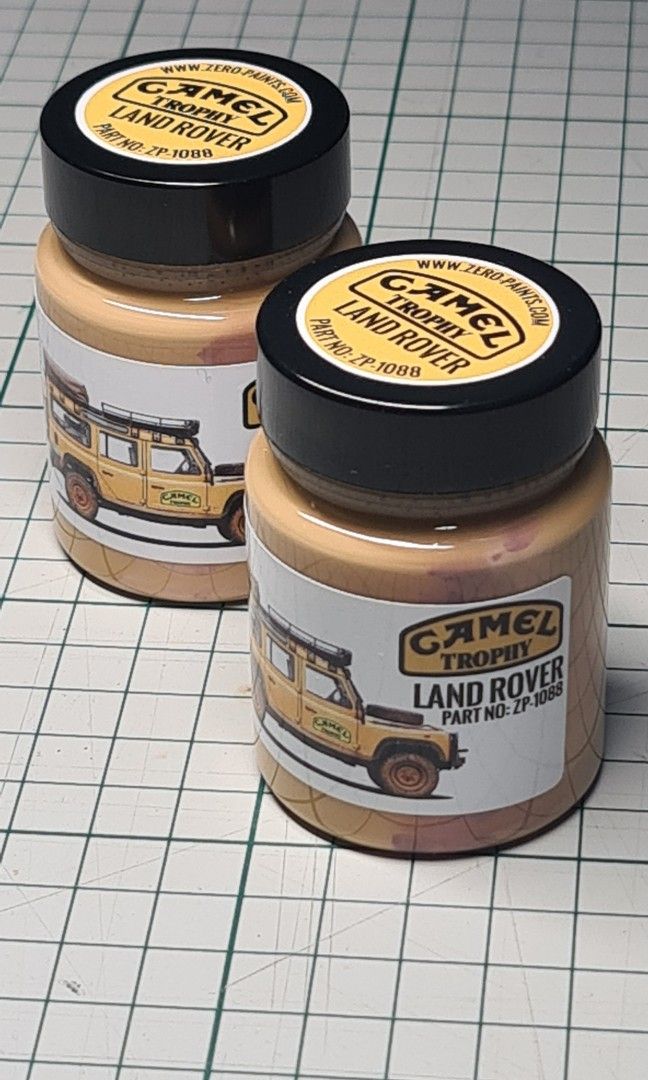 Zero Paints - Camel Trophy Sandglow Yellow for Model Kit, Hobbies ...