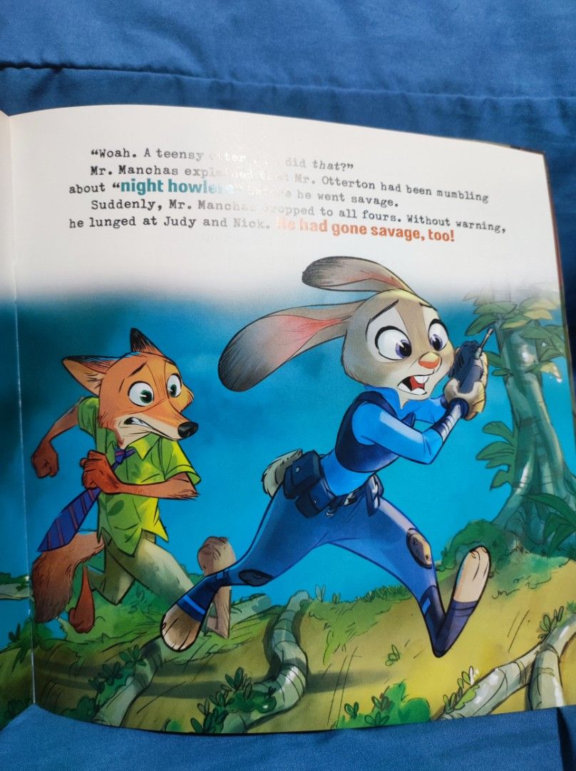 Zootopia Disney Story book with CD on Carousell